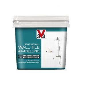 Easy application tile paint | V33, fast drying bathroom or kitchen tile ...