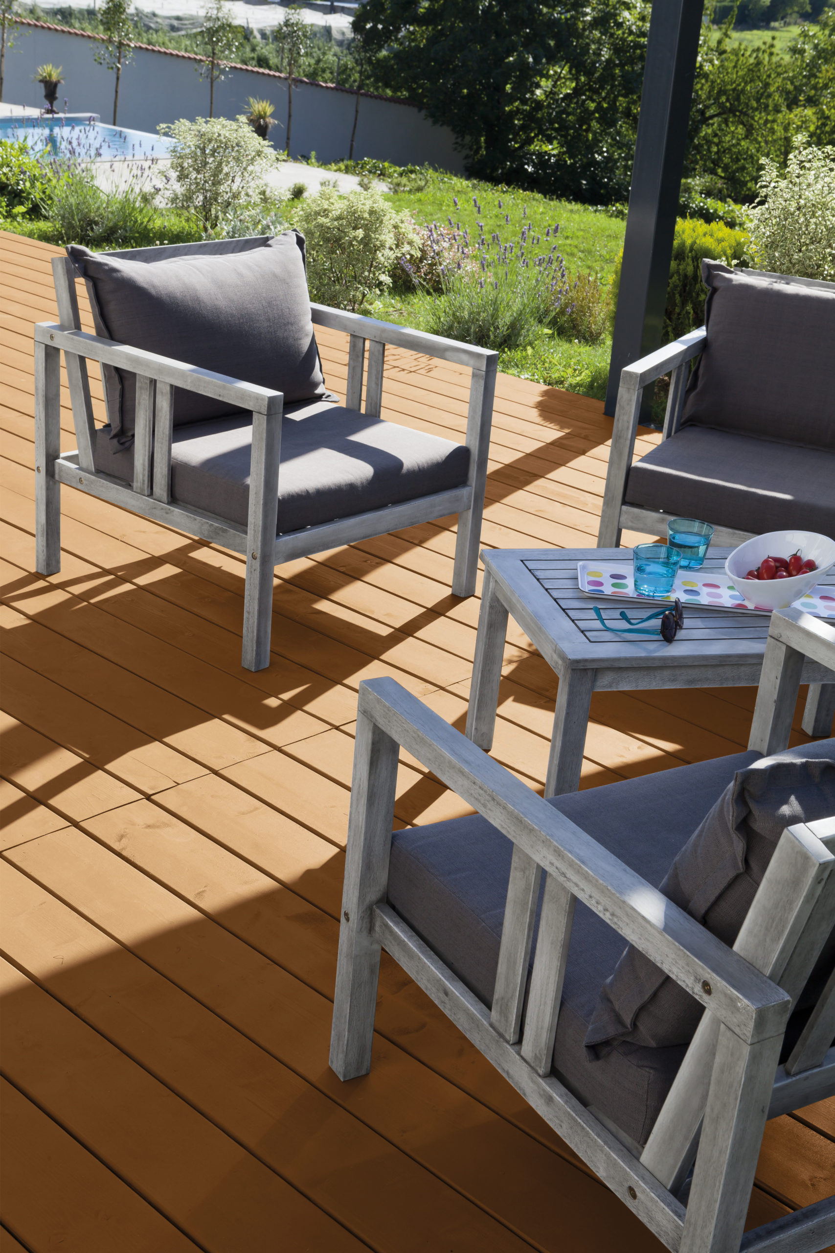 Protect and colour your decking | V33 exterior decking oils and paints