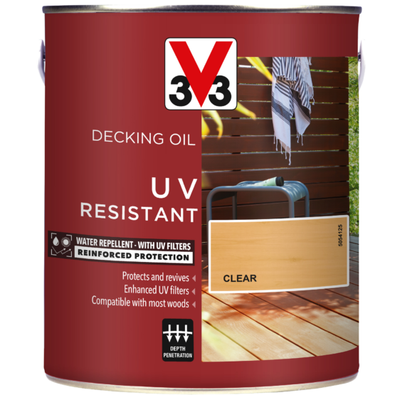 UV Resistant Decking Oil - V33 paint and renovation wood products