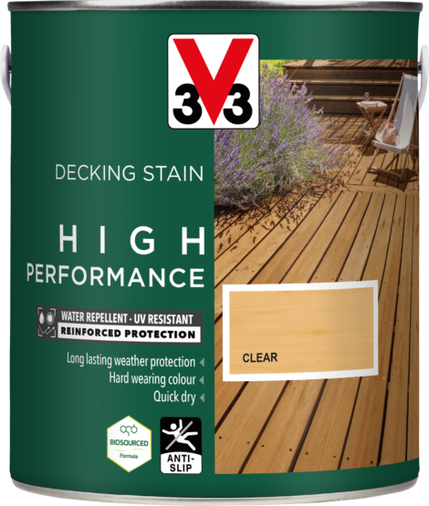 High Performance Decking Stain - V33 paint and renovation wood products