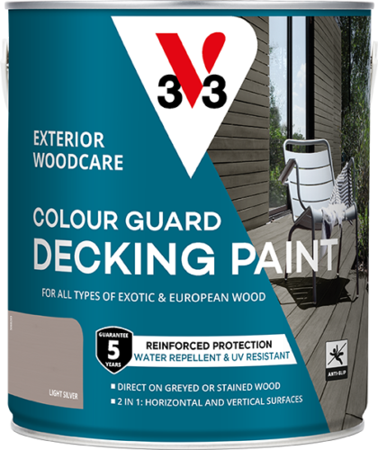 Colour Guard Decking Paint - V33 paint and renovation wood products
